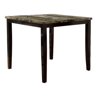 Faux Marble Top Dining Table, Multi - Transitional - Dining Tables - by ...