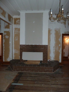 80s brick fireplace | Houzz AU