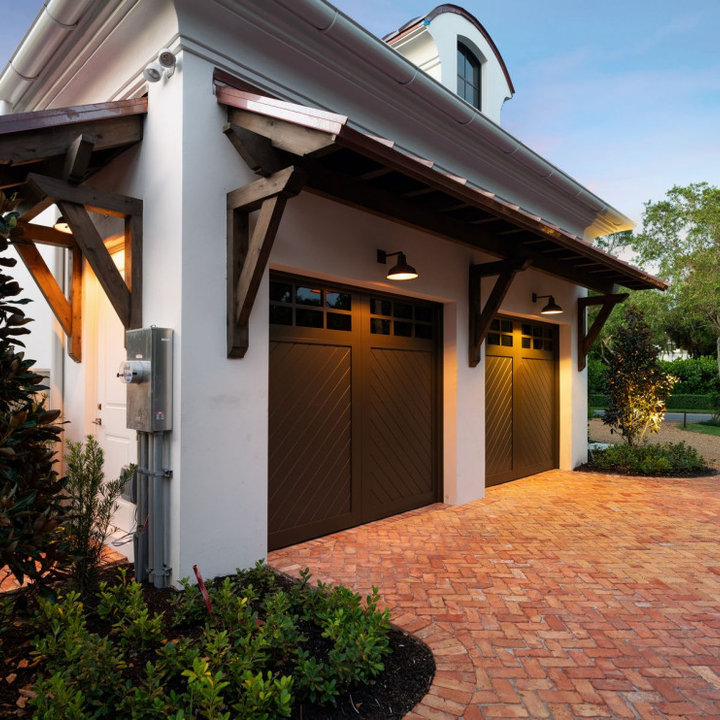 75 French Country Garage and Shed Ideas You'll Love - May, 2026 | Houzz