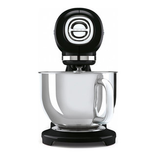 Smeg 50's Retro Style Aesthetic Black Stand Mixer - Modern - Mixers ...