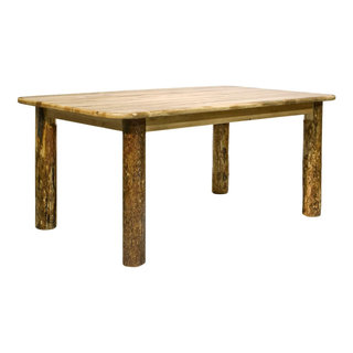 Glacier Country Collection 4 Post Dining Table - Rustic - Dining Tables ...