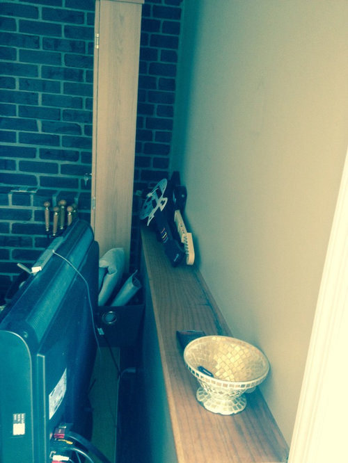 Remove drywall ledge