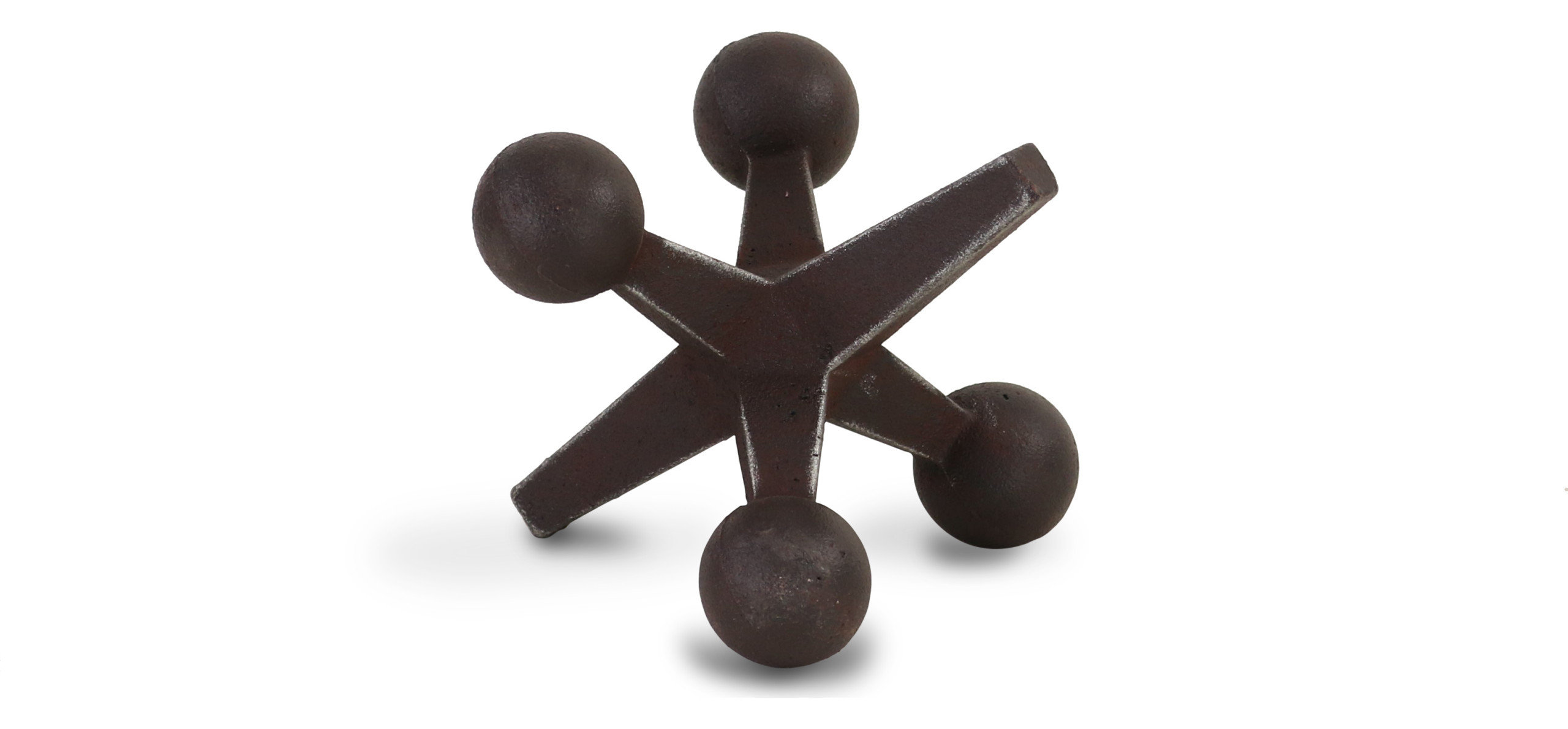 Large Black Cast Iron Jack - Midcentury - Decorative Objects And ...