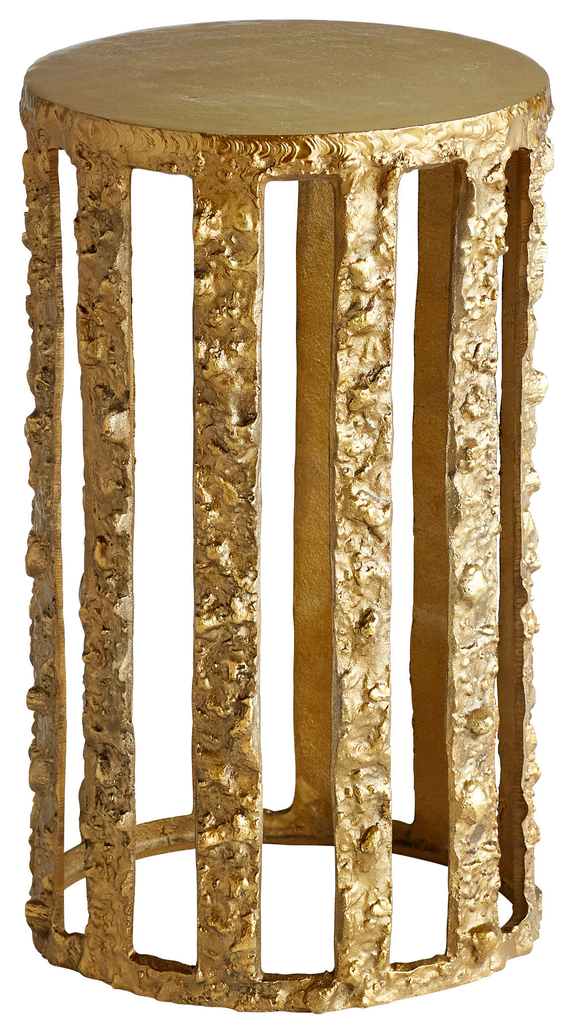 Lucila Table, Gold-Amber, Small, Large - Contemporary - Side Tables And ...