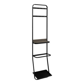 Narrow Hall Tree - Industrial - Hall Trees - by Walker Edison | Houzz