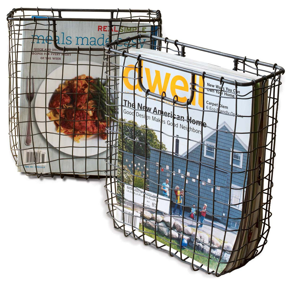 Cabo Magazine Tote - Industrial - Magazine Racks - by DESIGN IDEAS | Houzz