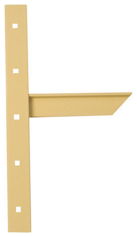 Set of 2 Extended Concealed Shelf Support Bracket 18" - Contemporary ...