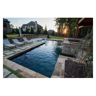 Straight Line Pools - Modern - Pool - Atlanta - by Georgia Classic Pool ...