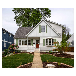 Colorful Cape Cod Addition - Traditional - Exterior - Chicago - by 12/ ...