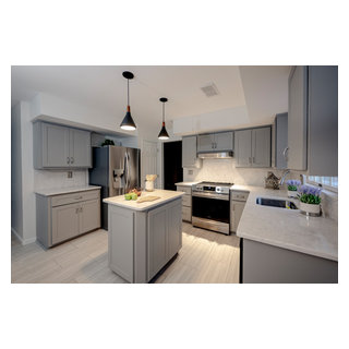 Stately Canadian Gray - Contemporary - Kitchen - Philadelphia - by ...