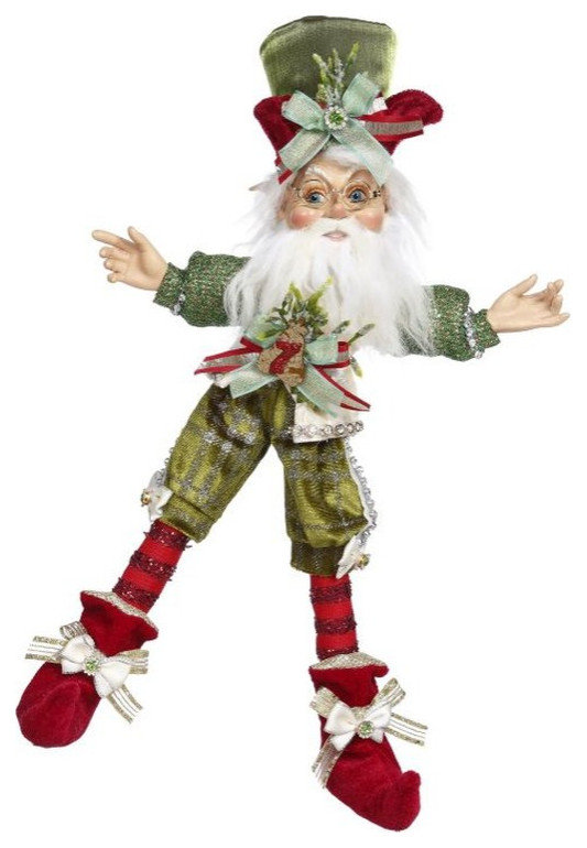 Mark Roberts 2021 7 Swans A Swimming North Pole Elf Figurine, Small ...