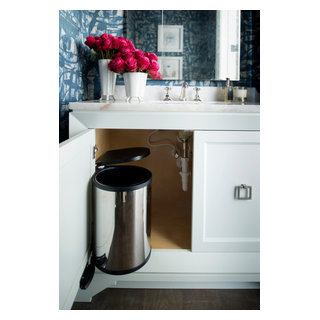 Undersink Pivot Out Vanity Waste Container - Bathroom - by Rev-A-Shelf ...