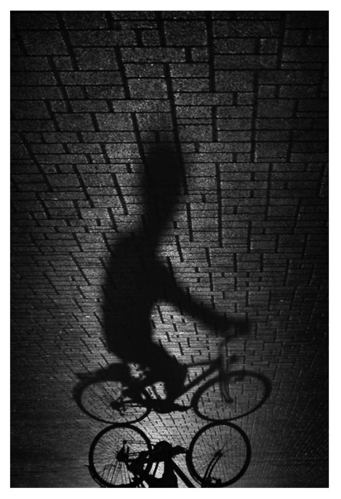"Shadow Bike" Digital Paper Print by Antonio Grambone, 14"x20", 14"x20 ...