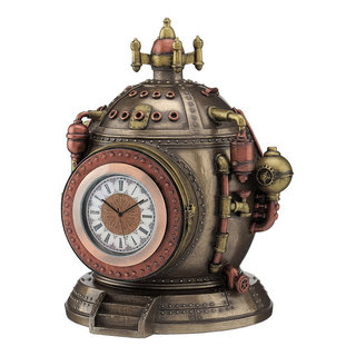 Steampunk Time Machine Trinket Box Clock, Myth and Legend - Industrial ...