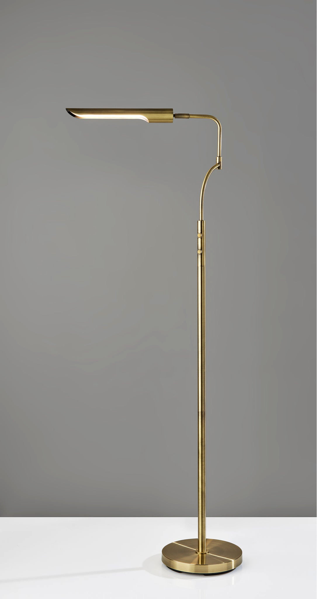 Zane LED Floor Lamp w. Smart Switch- Black - Transitional - Floor Lamps ...