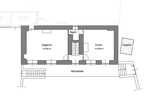 Need layout advice for an Italian farm house renovation