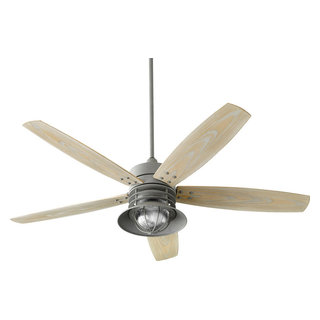 Portico 60" Wet Patio Fan - Beach Style - Ceiling Fans - by Quorum ...