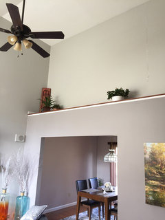 How To Decorate High Ceiling Ledges | Shelly Lighting