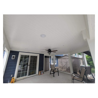 Screen Under Deck with Phantom Sliding - Modern - Deck - Other - by ...