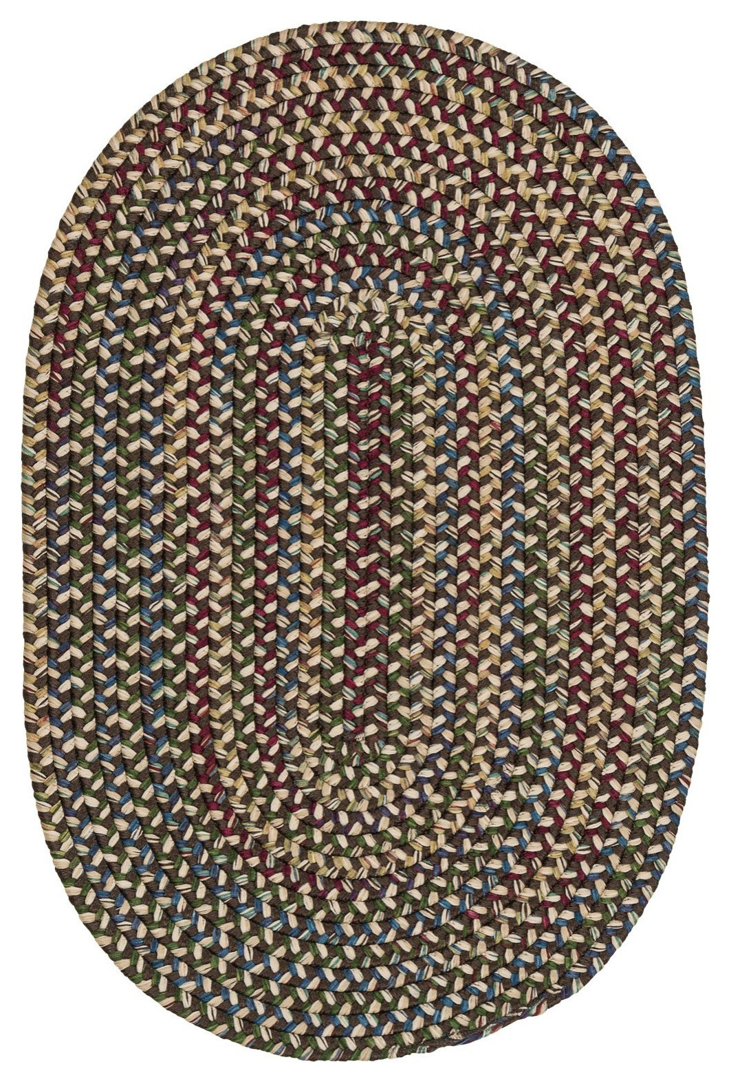 Colonial Mills Worley Oval Braided Rug, 4X7 - Contemporary - Area Rugs ...