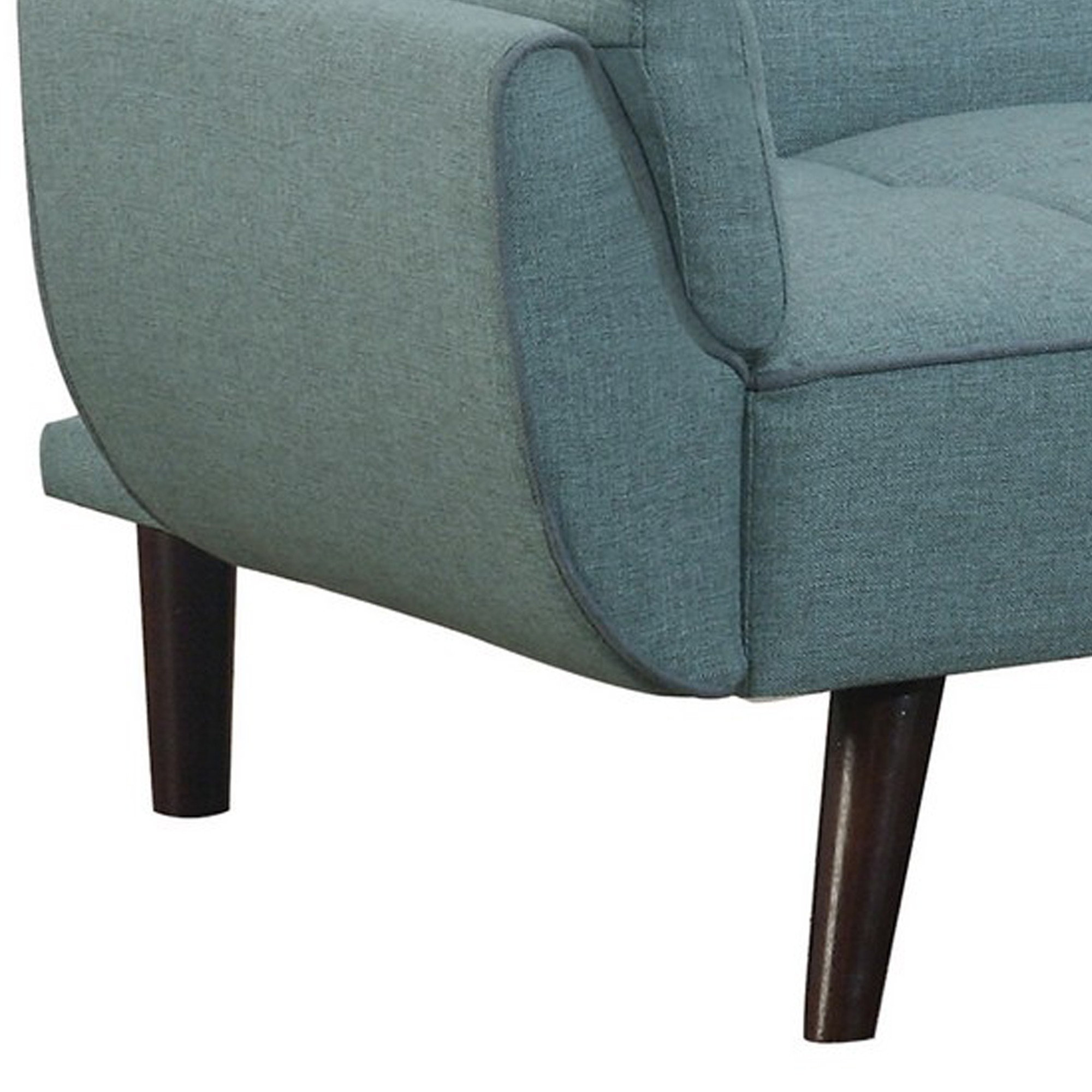 Benzara BM242070 Tufted Stitching Fabric Sofa Bed With Splayed Legs ...