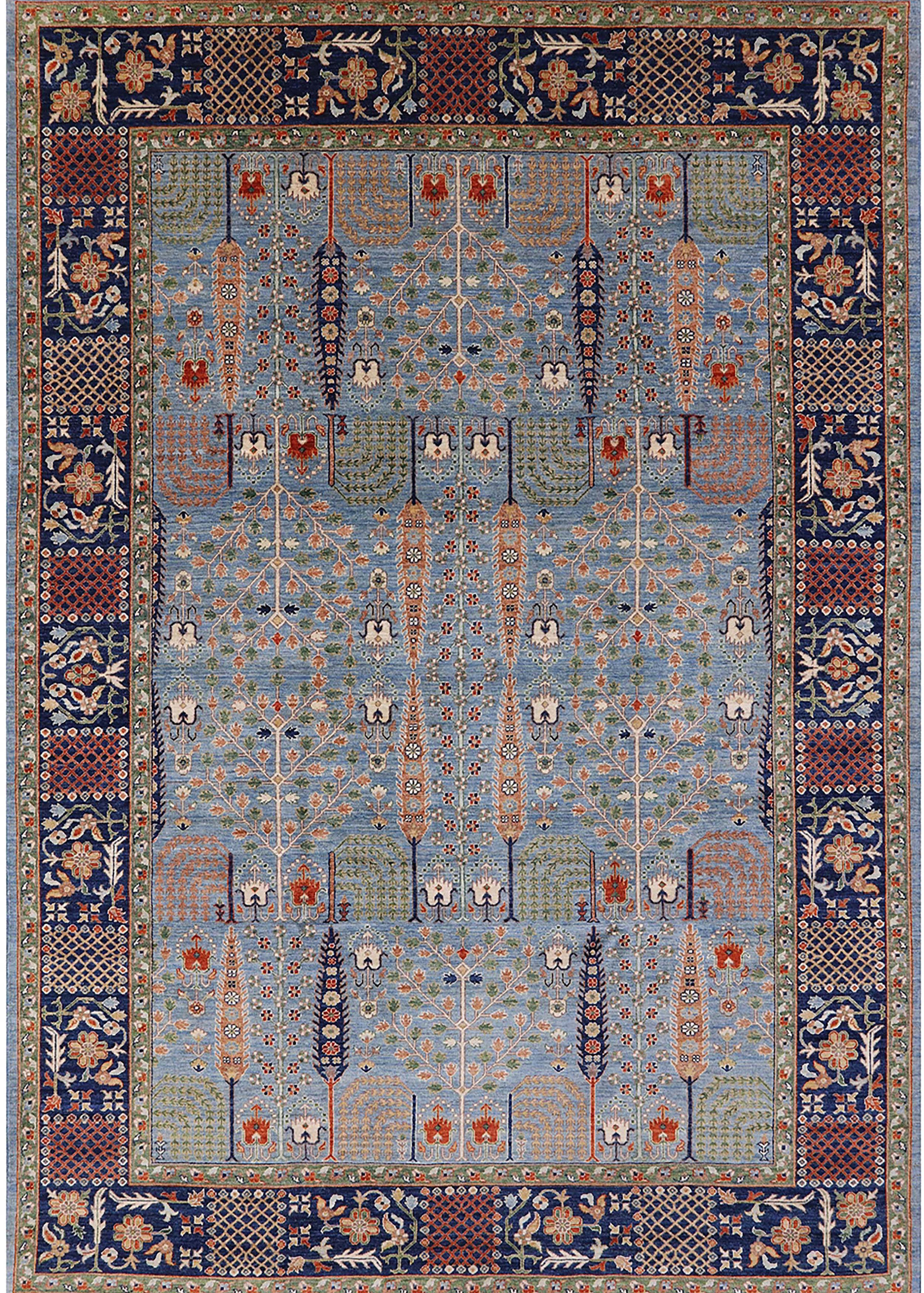 Ahgly Company Indoor Rectangle Mid-Century Modern Area Rugs, 5' x 7', 2 ...