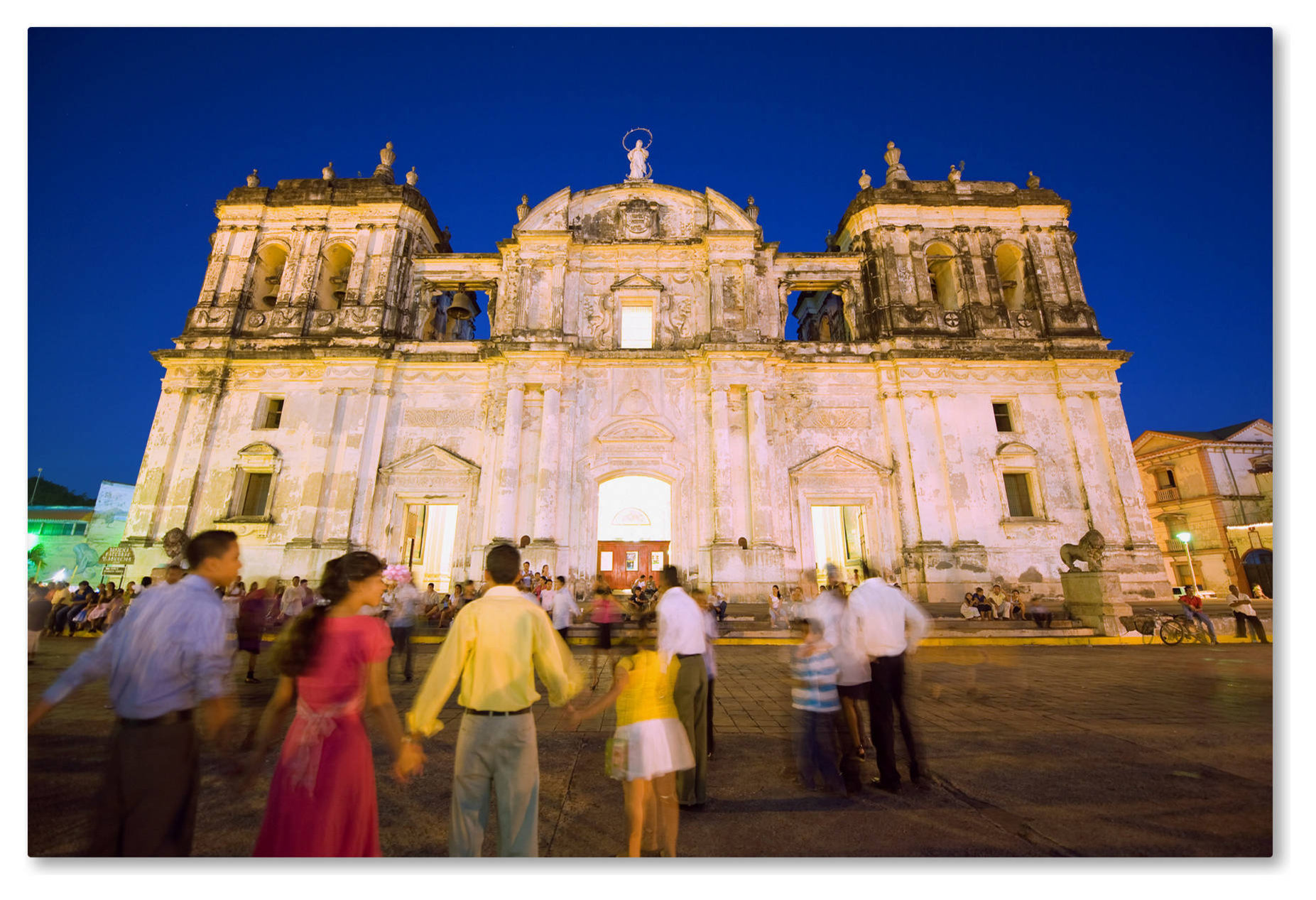 "White Building" by Robert Harding Picture Library, Canvas Art, 30"x47 ...