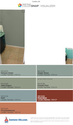 Color detectives: tile and paint