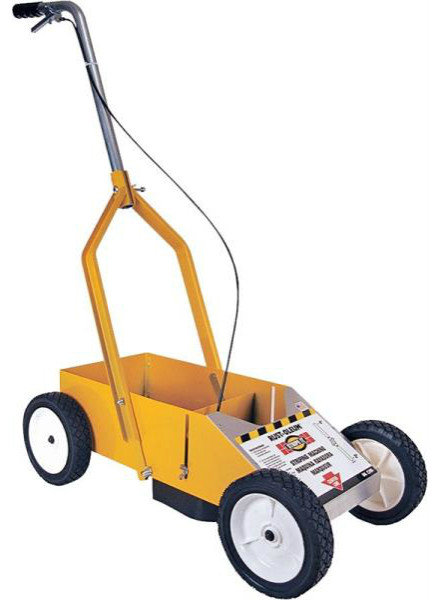 Rust-Oleum® 2395000 Paint Striping Machine, Sturdy Steel Construction ...