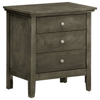 Hammond 3-Drawer Nightstand (26 in. H x 24 in. W x 18 in. D ...