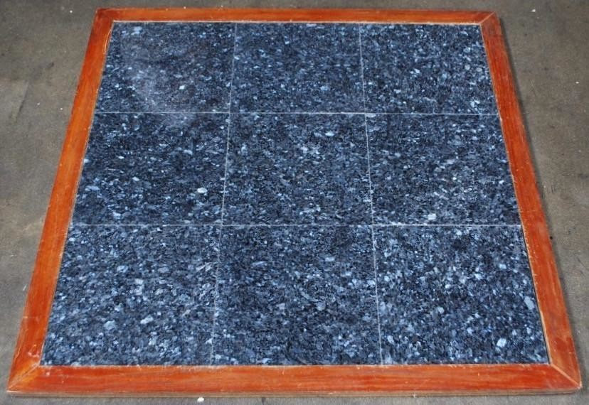 Blue Pearl Granite Tiles, Polished Finish, 12"x12", Set of 160 ...