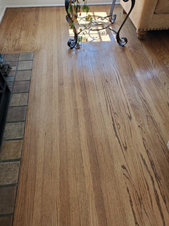 Tinted Polyurethane Examples for Maple Floors