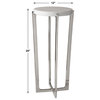 Uttermost Waldorf Marble Drink Table - Contemporary - Side Tables And End Tables - by HedgeApple ...