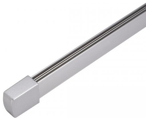 Flexrail Single Circuit 8FT Line Voltage Rail, Platinum - Traditional ...