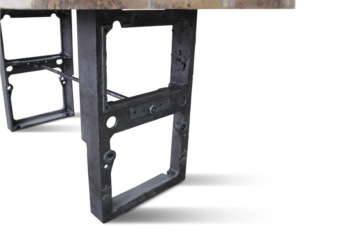 URBAN 180 Solid Wood Dining Table - Industrial - Dining Tables - by MAXIMAHOUSE | Houzz