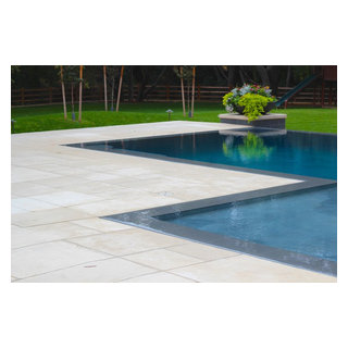 Arden-Arcade Perimeter Overflow Pool - Modern - Sacramento - by Wells ...