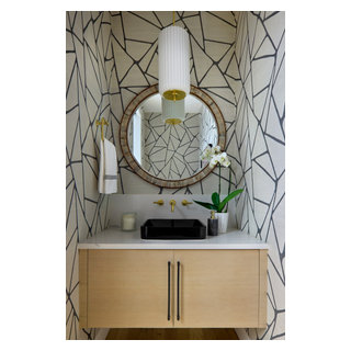 Bonnie Brae Transformation - Transitional - Powder Room - Denver - by E ...