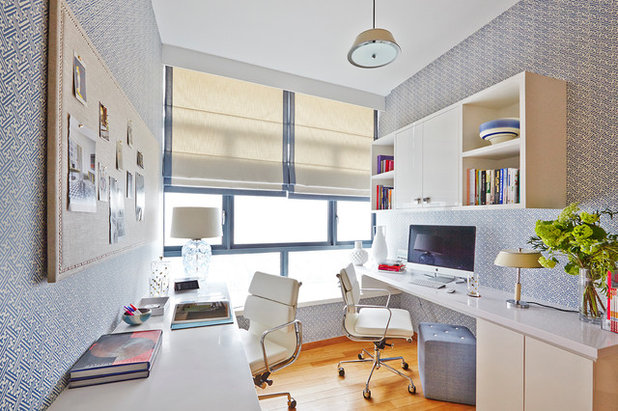 16 Shared Study Rooms and Home Offices That are Space-Smart | Houzz