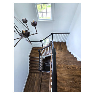 121_Elegant Floating Staircase, Chevy Chase, MD 20815 - Contemporary ...