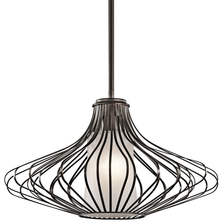 Kichler 43201 18"W 1 Light Indoor Pendant - Transitional - Pendant ...