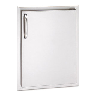AOG 24" x 17" Single Door with Tubular Handles - Right Hinge - Modern ...