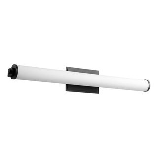 35.5 Inch 26W 2 LED Bathroom Light Fixture-Black Finish - Wall Sconces ...