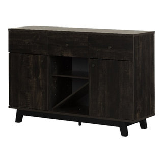 Buffet with Wine Storage Bellami South Shore - Transitional - Buffets ...