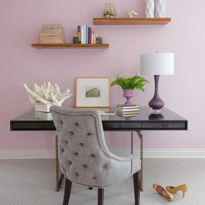 75 Carpeted Home Office Ideas You'll Love - May, 2026 | Houzz