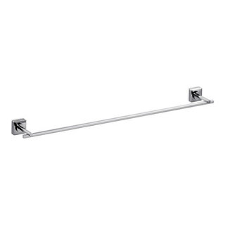 WS Bath Collections Quadro A1618C Quadro Wall Mounted 25.2" Towel ...