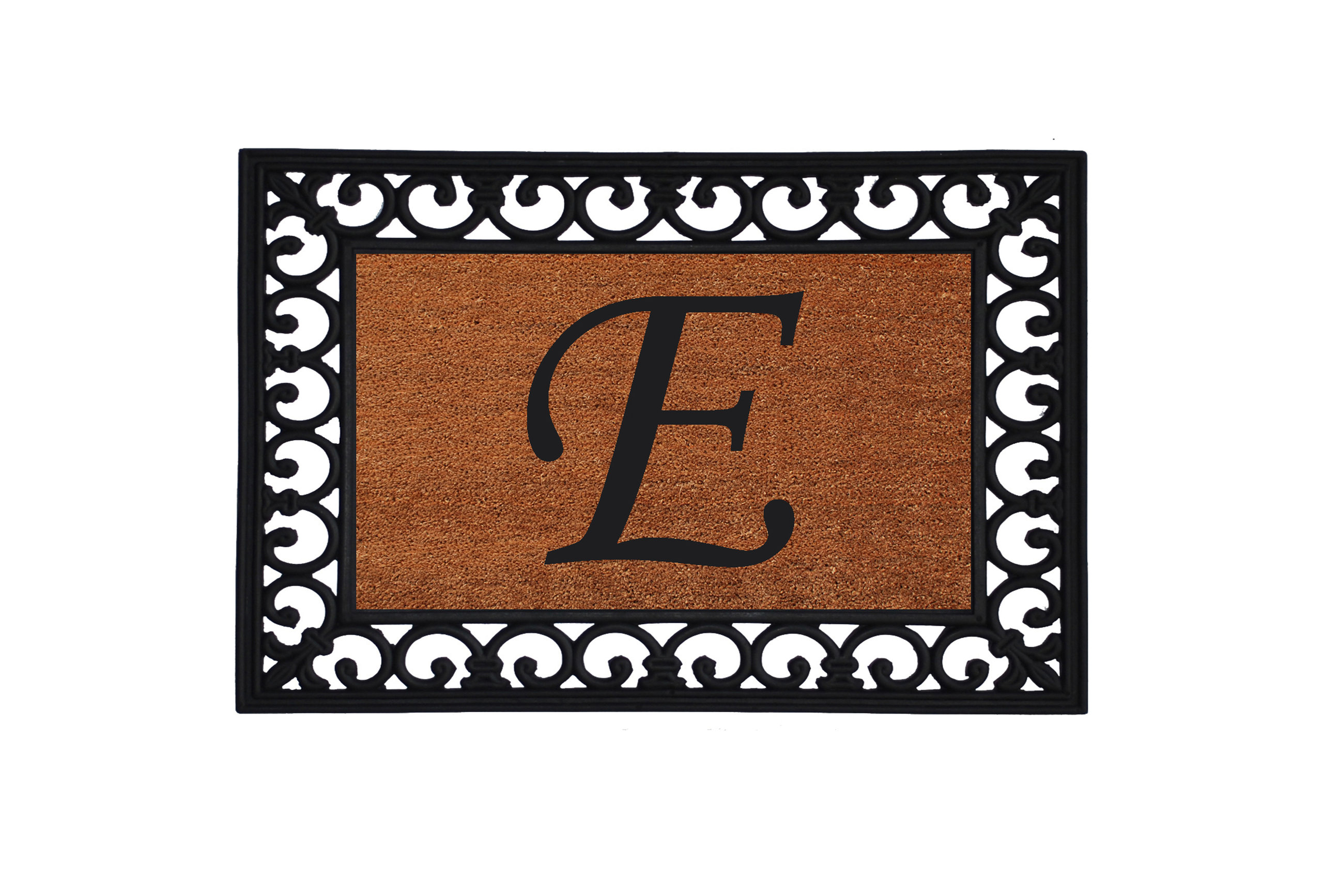 Monogram Insert Doormat 19"x25" - Traditional - Doormats - by Home ...