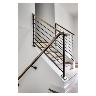 Split Level Whole Home Reno - Midcentury - Staircase - Richmond - by ...