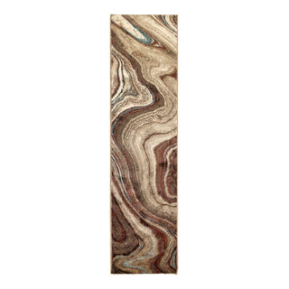 Ashford Agate Indoor Rug, 1'11"x7'6" Runner - Contemporary - Hall And ...