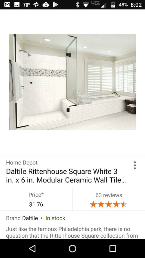 Bathroom Wave Tile