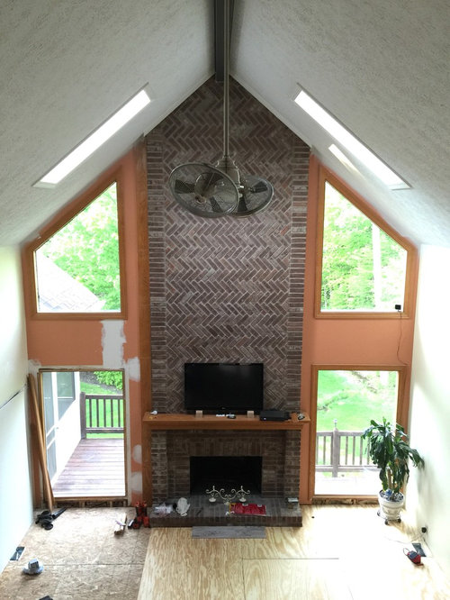 Off Center Fireplace